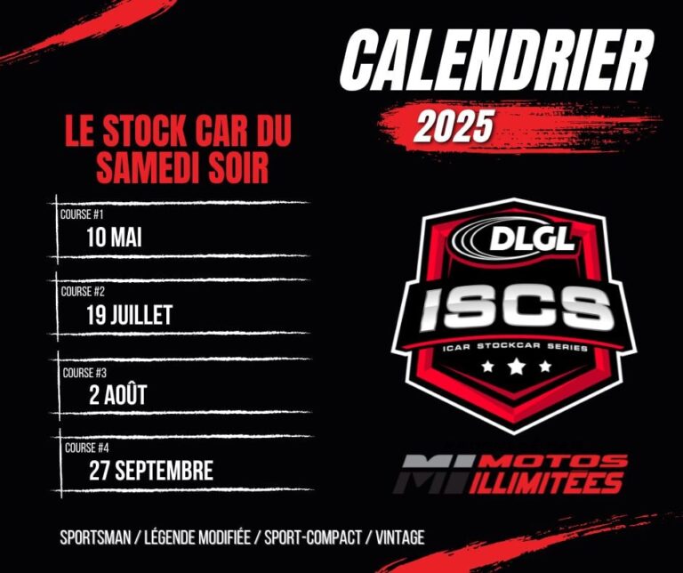 Stock Car au Complexe ICAR Mirabel en 2025 - Les Gars de Courses